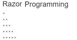 Razor View Syntax In ASP.NET MVC